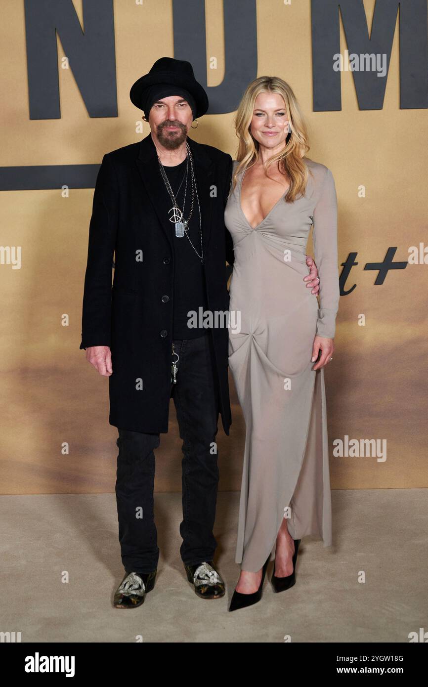 London, UK . 8 November, 2024 . Billy Bob Thornton, Ali Larter pictured ...