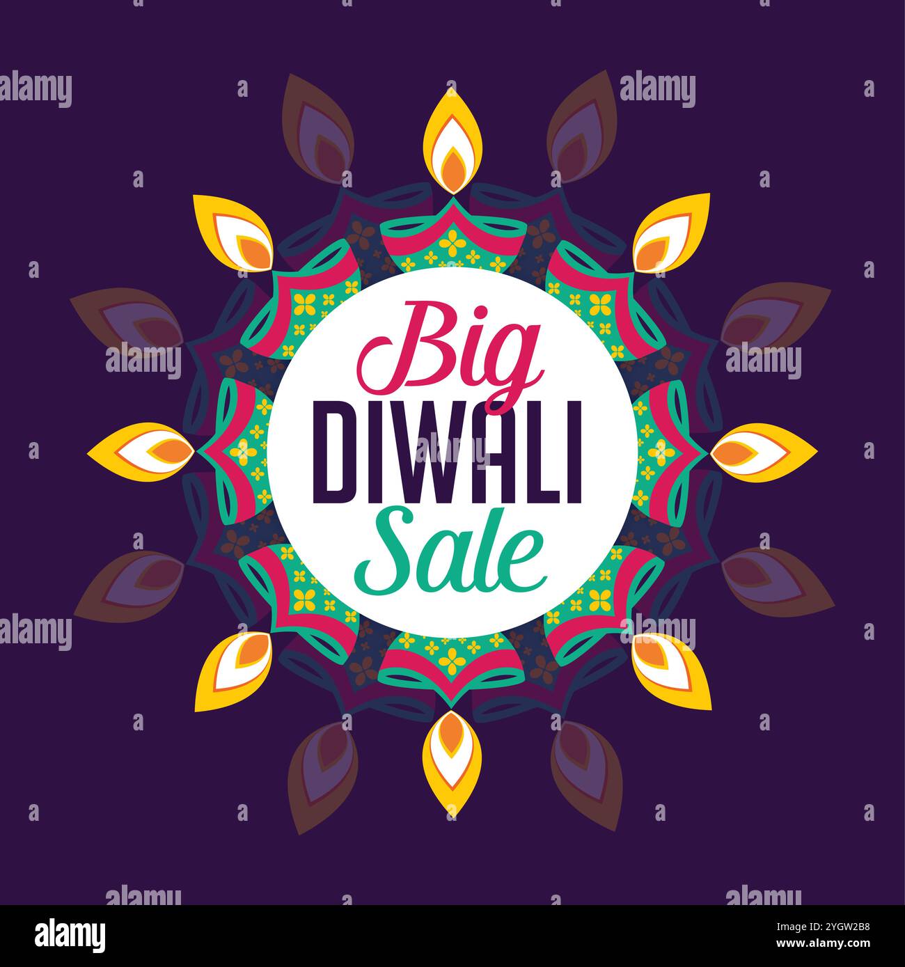 big diwali sale poster design Stock Vector Image & Art - Alamy