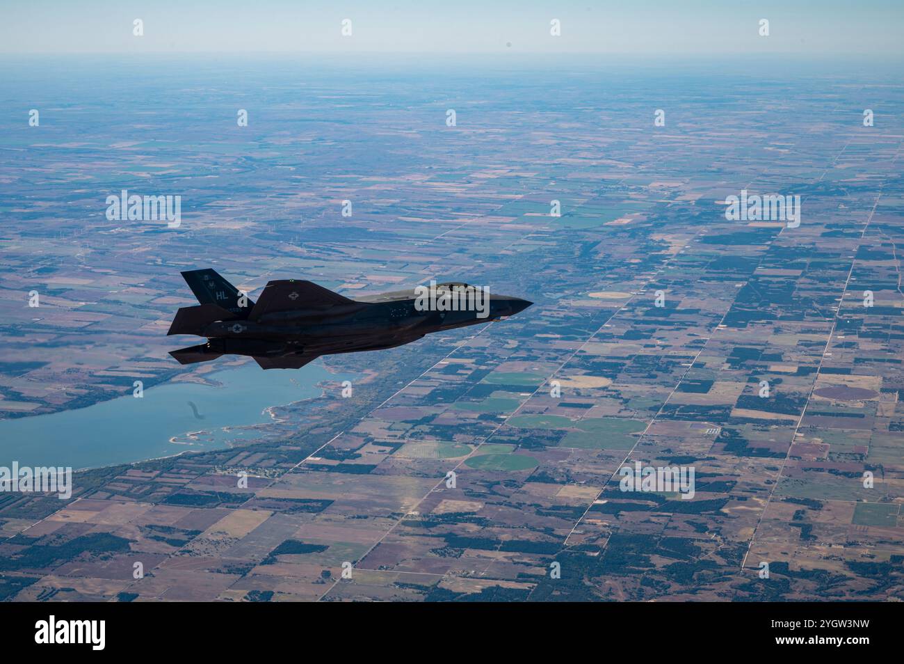 An F-35 Lightning II from the 388th Fighter Wing at Hill Air Force Base ...
