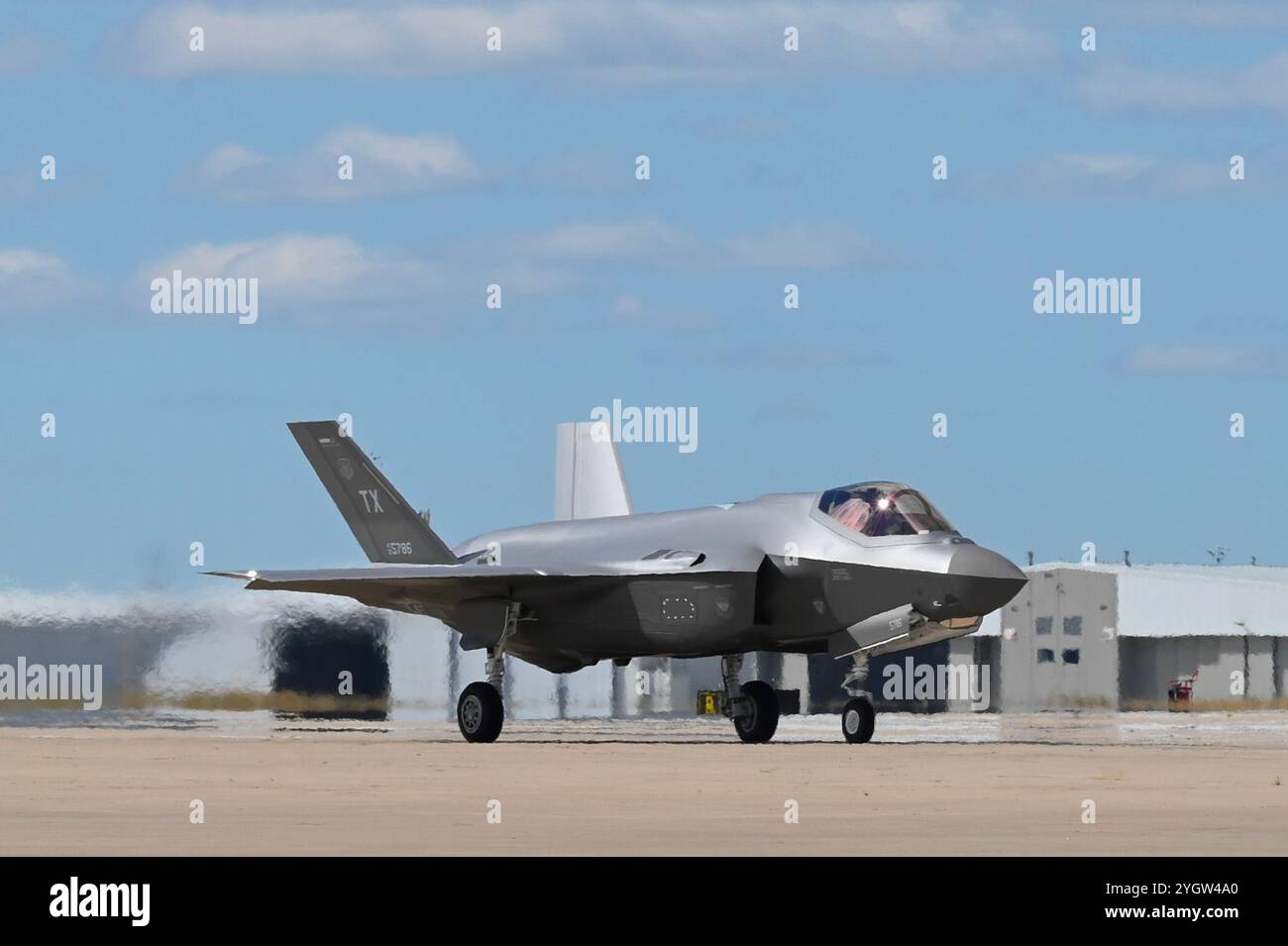 A U.S. Air Force F-35A Lightning II assigned to the 301st Fighter Wing ...