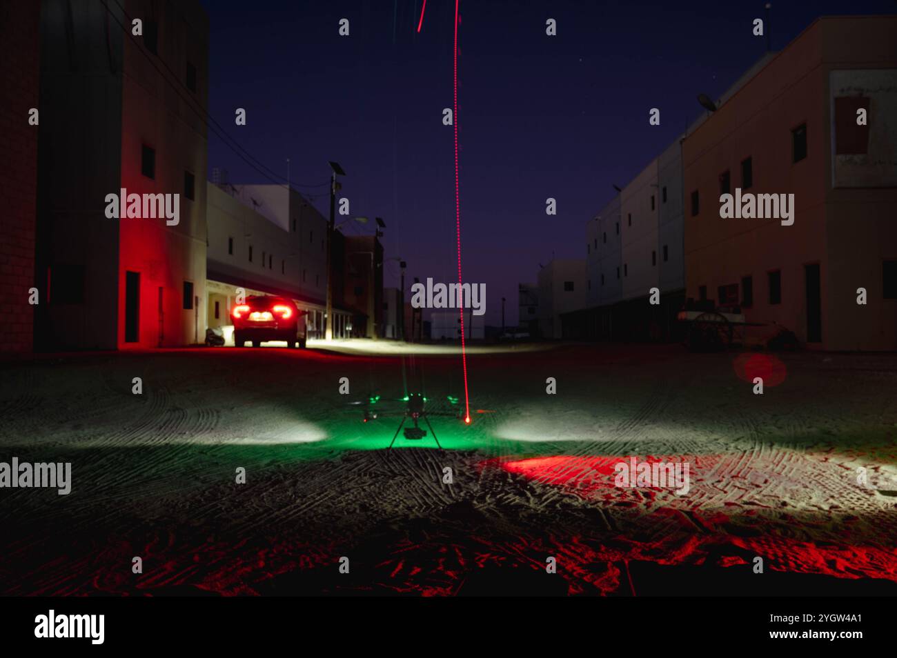 A team of Department of Defense drone operators and experts test the ...