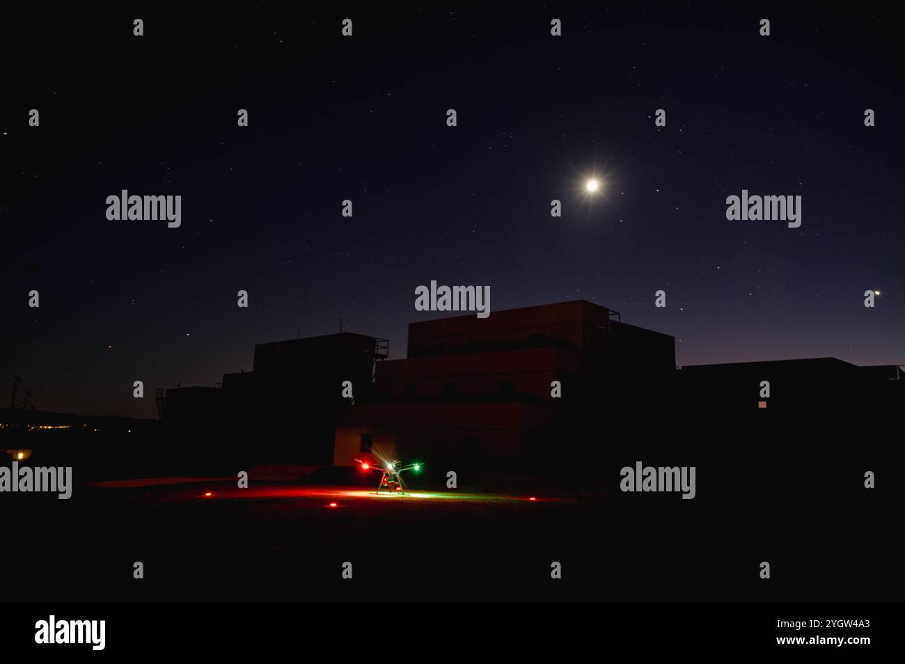 A team of Department of Defense drone operators and experts test the ...