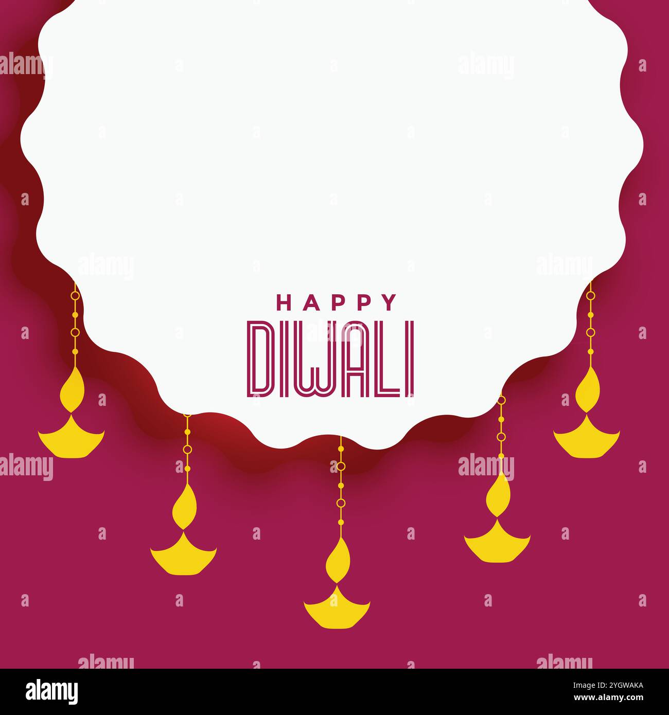 Diwali background space text Stock Vector Images - Alamy