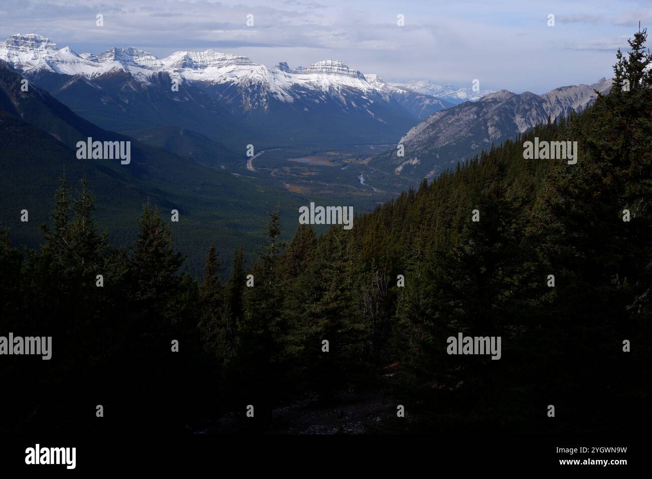 Photo of the Bow Valley, Bow River, Lake Minnewanka, Tunnel Mountain ...