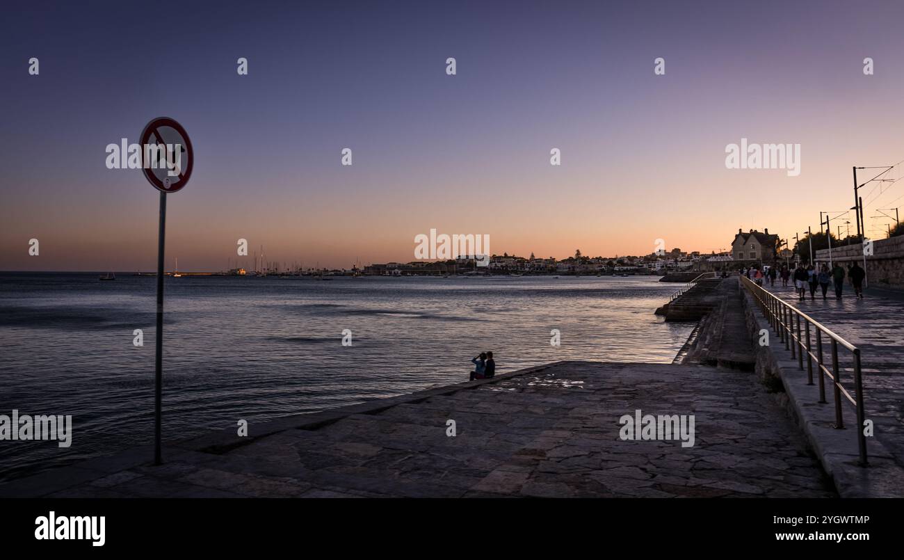 Cascais silhouette skyline portugal hi-res stock photography and images ...