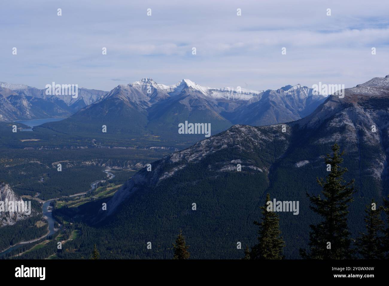 Photo of the Bow Valley, Bow River, Lake Minnewanka, Tunnel Mountain ...