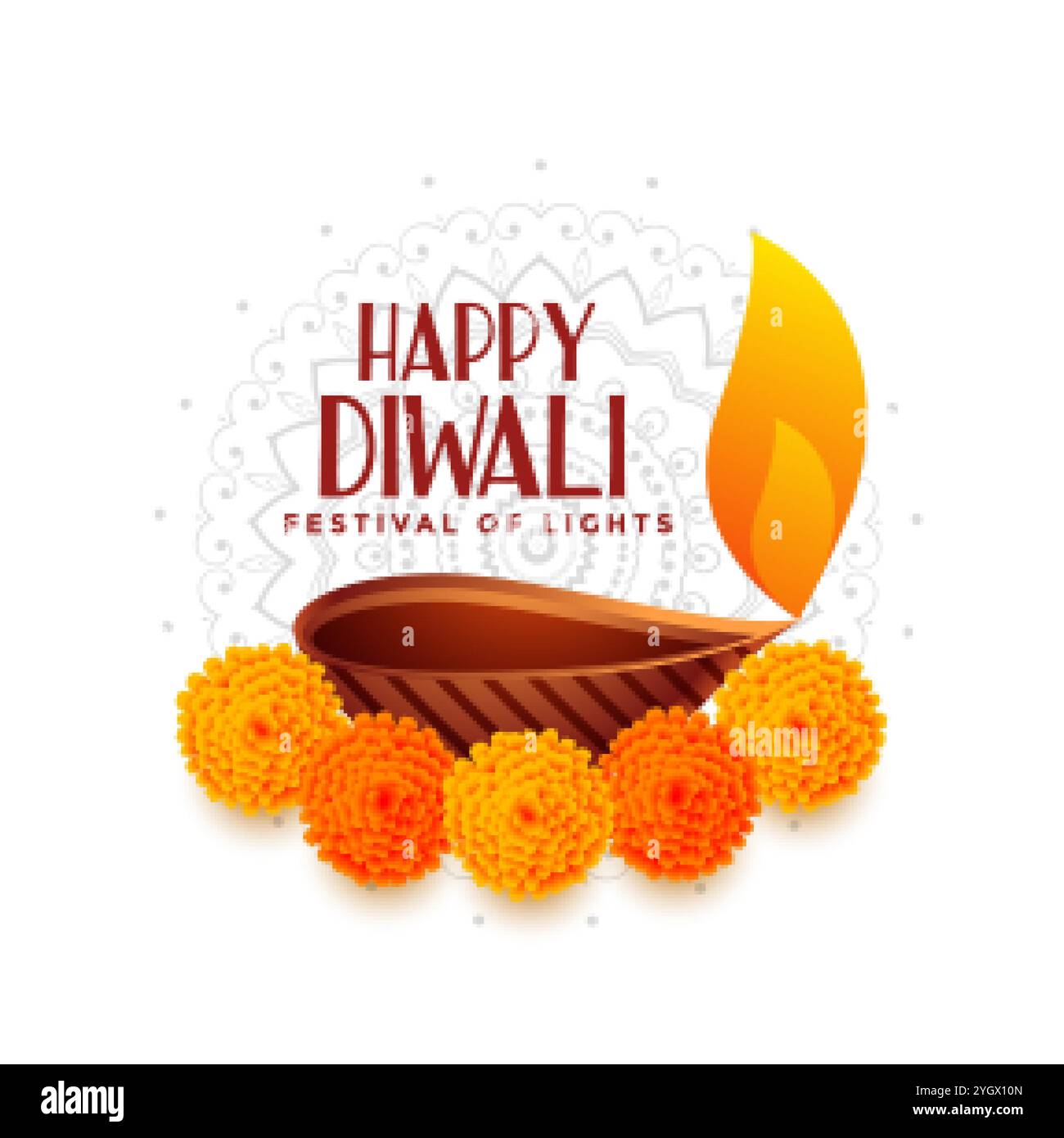 Diya design Cut Out Stock Images & Pictures - Alamy