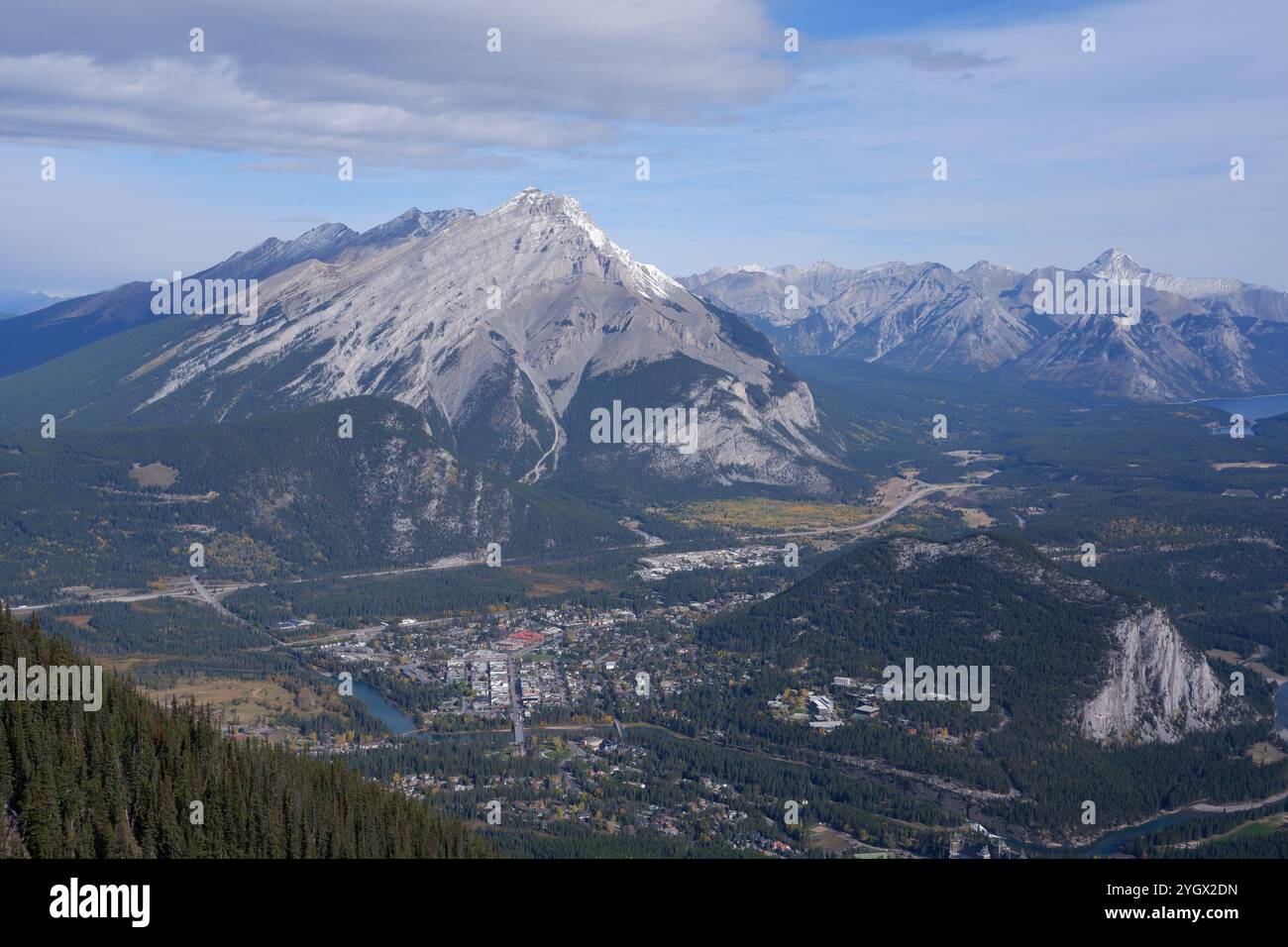 Photo of the Bow Valley, Bow River, Lake Minnewanka, Tunnel Mountain ...