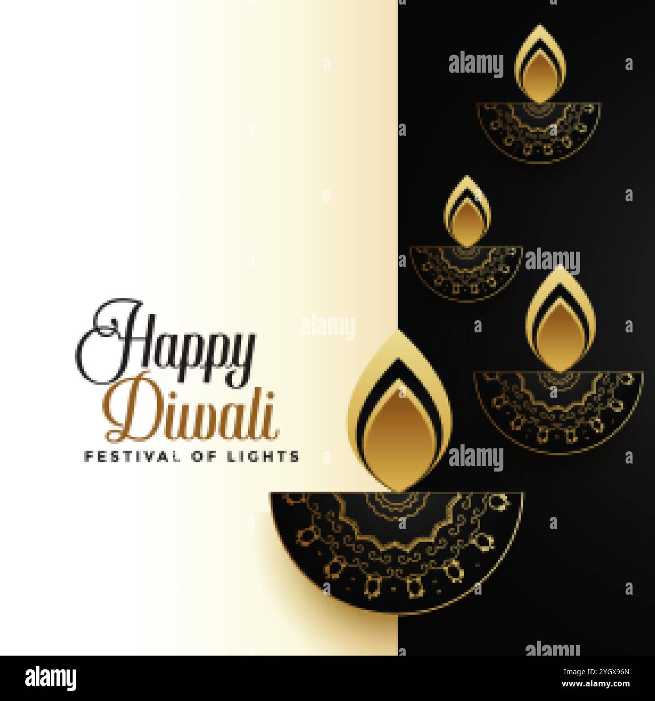 Holiday greeting card design Stock Vector Images - Alamy