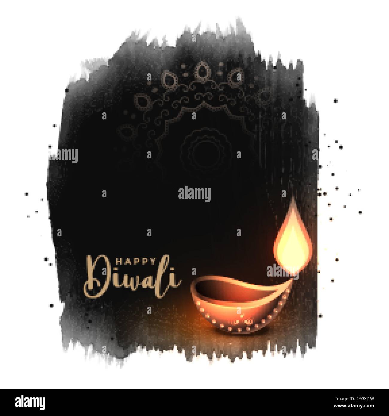 Abstract style vector diwali background hi-res stock photography and ...