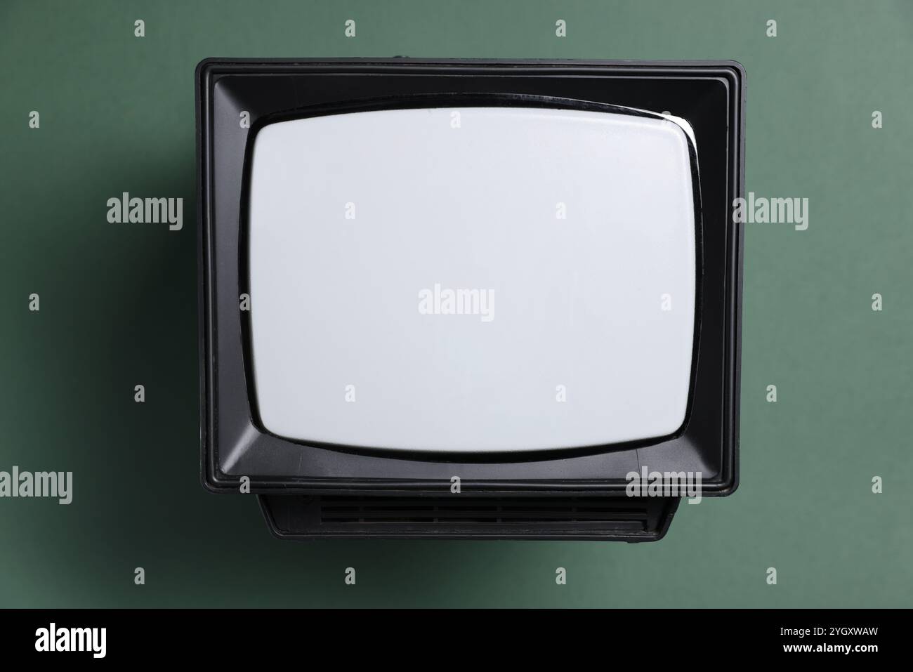 Retro style tv set green hi-res stock photography and images - Alamy