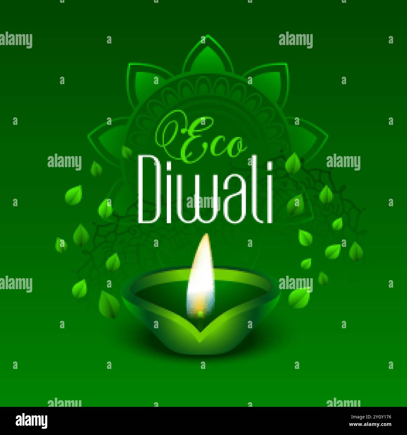 Happy green diwali banner hi-res stock photography and images - Alamy