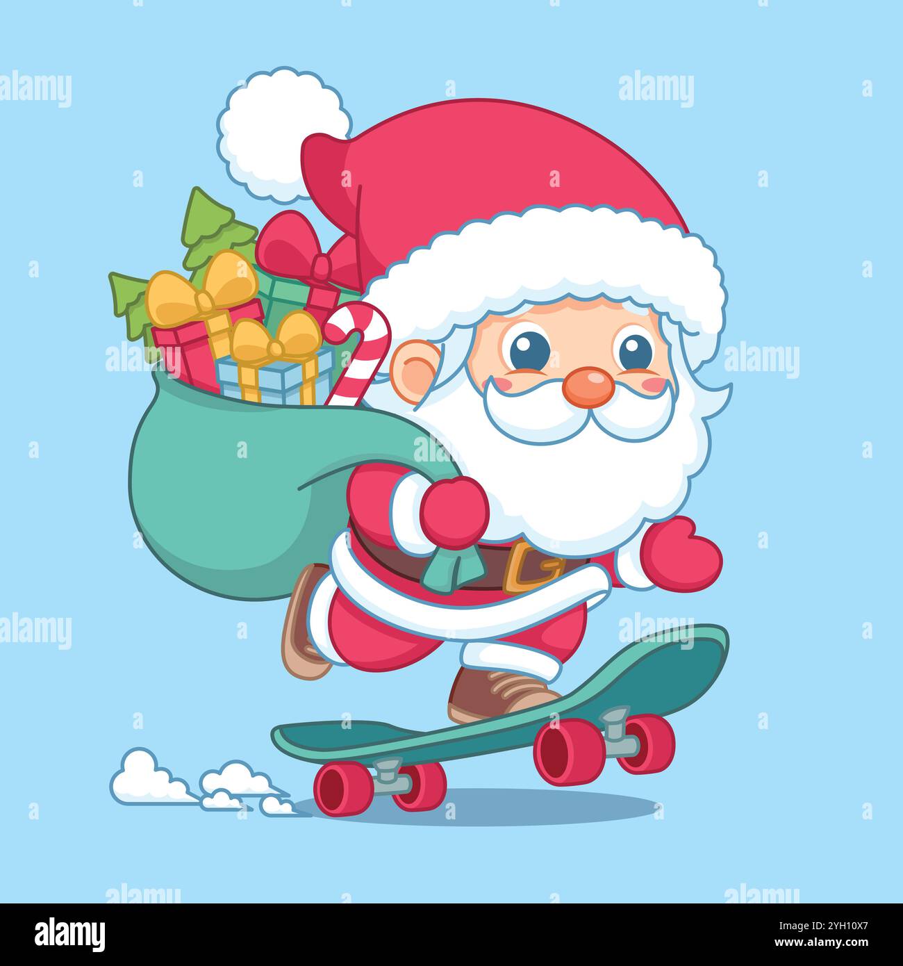 Santa gnomes Stock Vector Images - Alamy