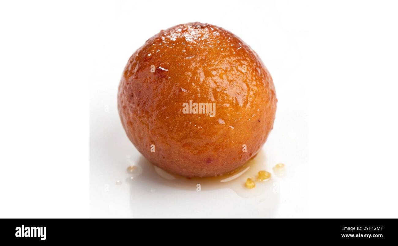 Gulab jamun isolated on white background Stock Photo - Alamy