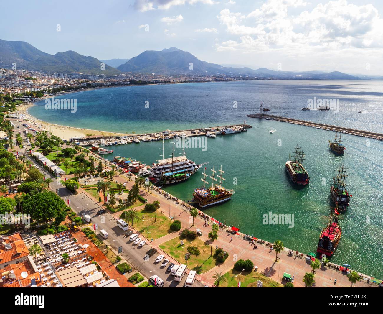 Awesome view tourist ship coast hi-res stock photography and images - Alamy