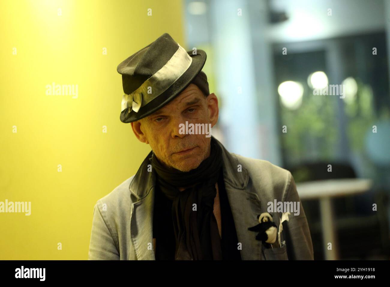 French actor and writer Denis Lavant presents his book "Echappées ...