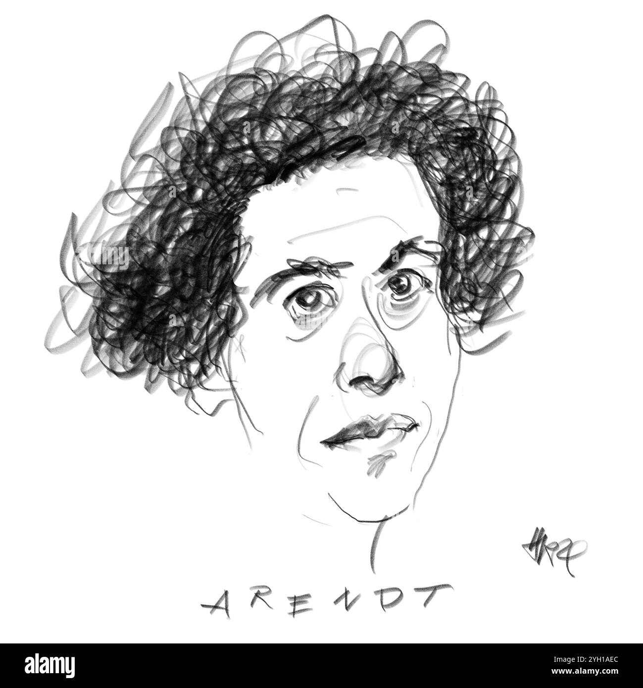 Hannah arendt croquis hi-res stock photography and images - Alamy