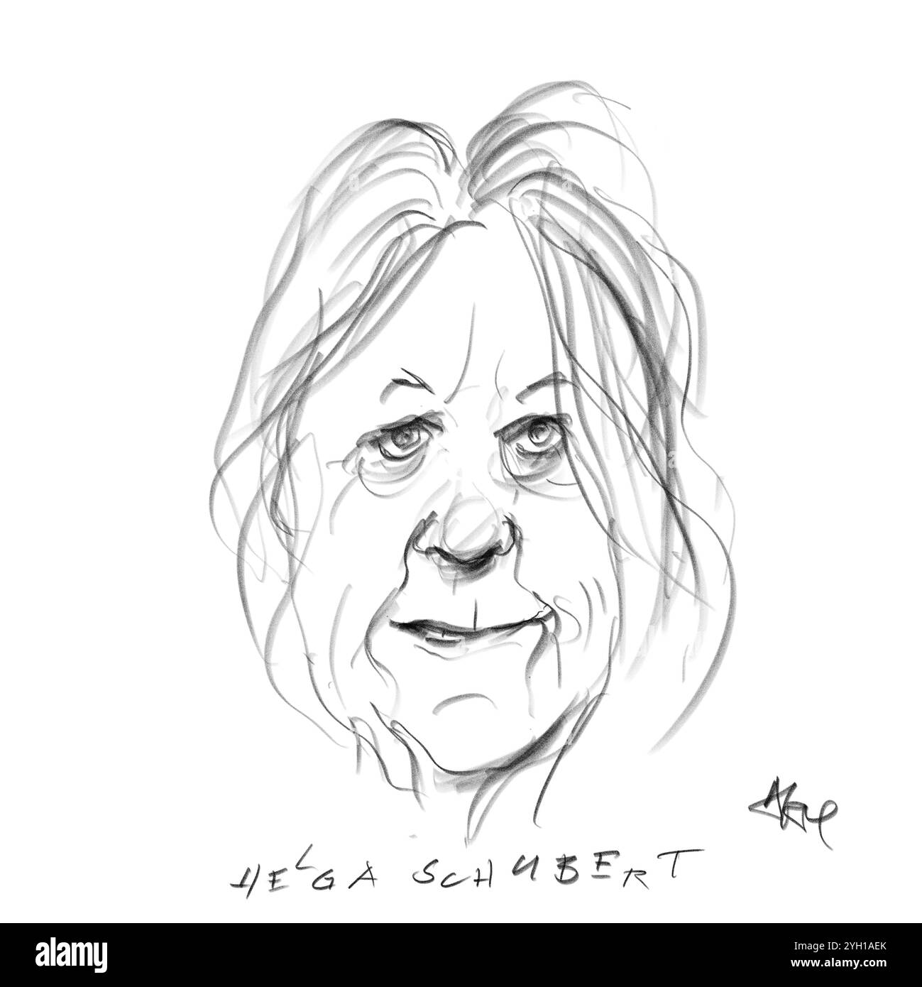 Helga schubert croquis hi-res stock photography and images - Alamy