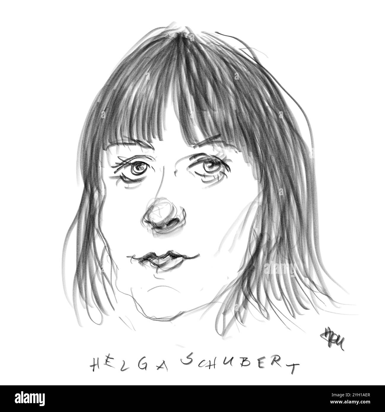 Helga schubert croquis hi-res stock photography and images - Alamy