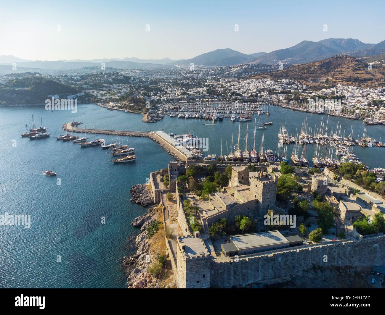 Aerial view of Bodrum Castle in Turkey Stock Photo - Alamy