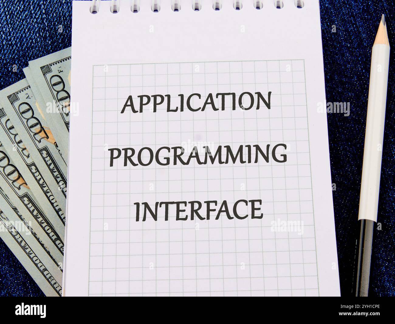 The concept of technology and development. Phrase, words, text ...