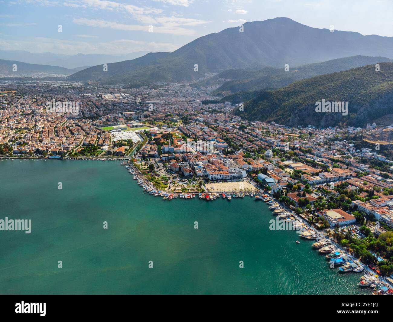 View of fethiye town turkey hi-res stock photography and images - Alamy