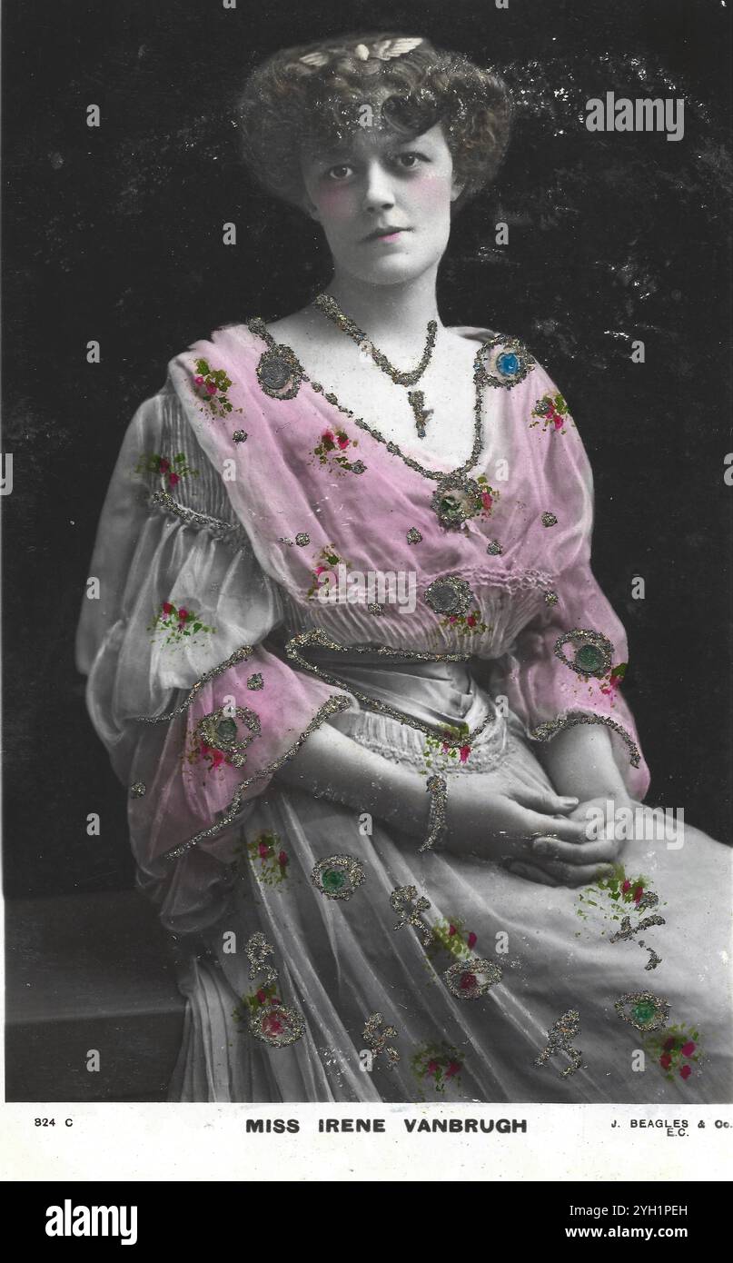 Irene vanbrugh edwardian actress hi-res stock photography and images ...