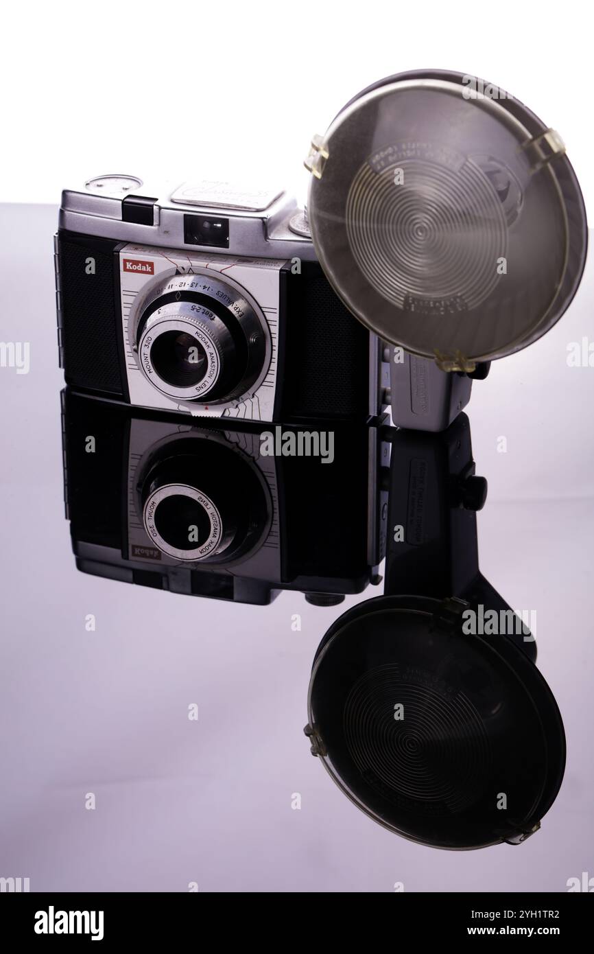 Gaziantep, Turkey. A camera from the 1950s. In the 1950s cameras began ...