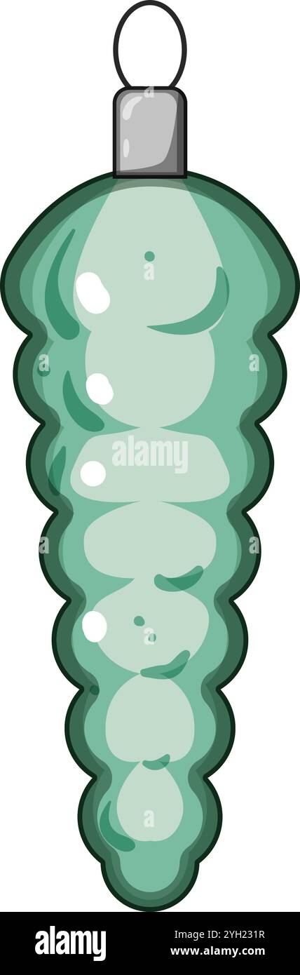 tree christmas toys cartoon vector illustration Stock Vector Image ...