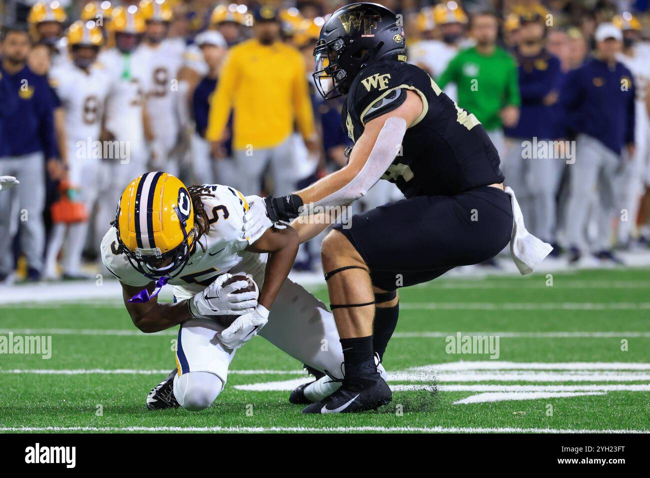 November 8, 2024: California Golden Bears wide receiver Tobias ...