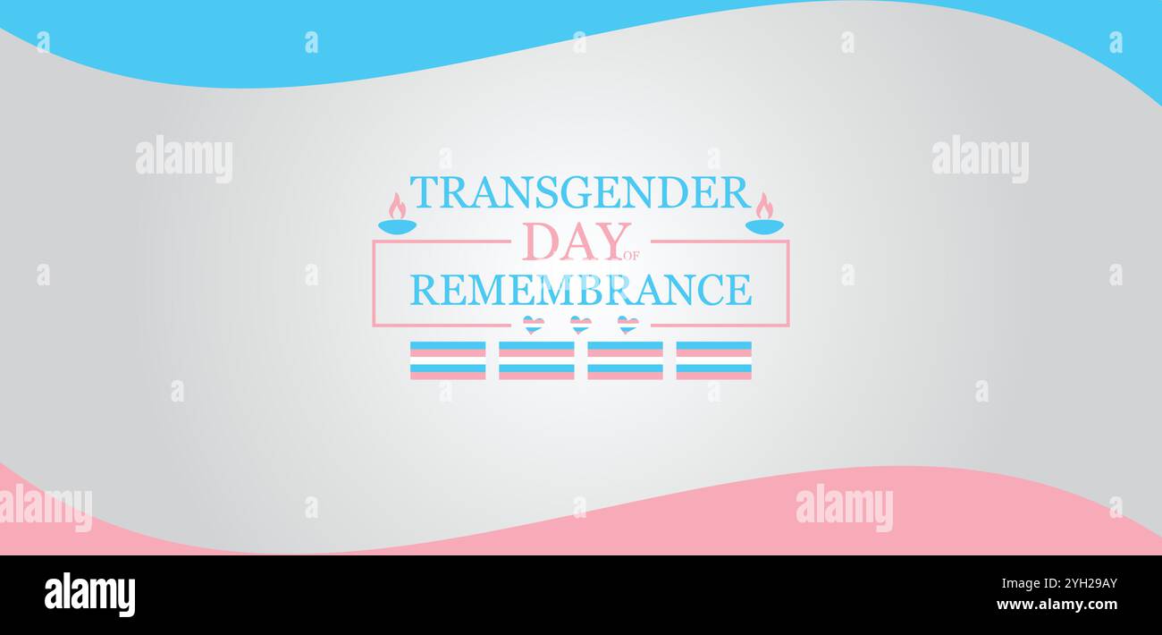 Remembering Our Transgender Community A Day of Reflection Stock Vector ...