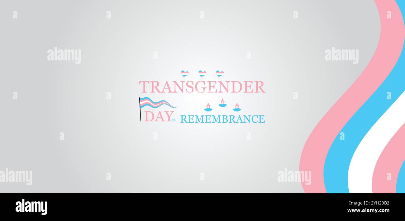 Remembering Our Transgender Community A Day of Reflection Stock Vector ...