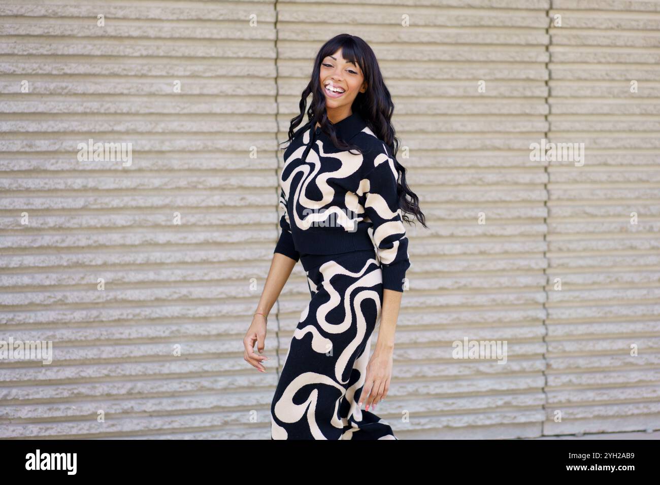 Happy artist dancing freestyle hi-res stock photography and images - Alamy