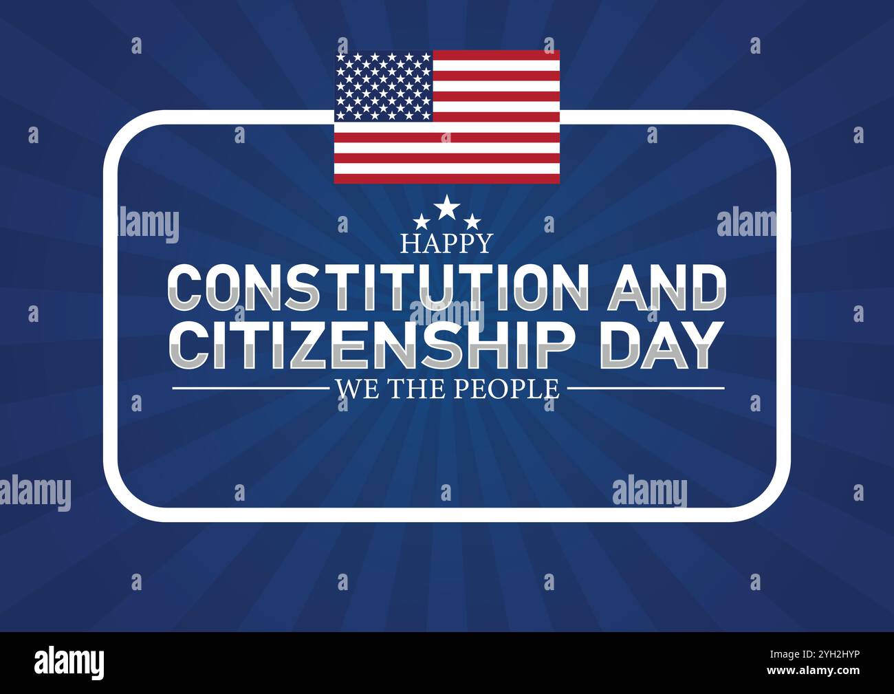 Happy Constitution And Citizenship Day. Suitable for greeting card ...