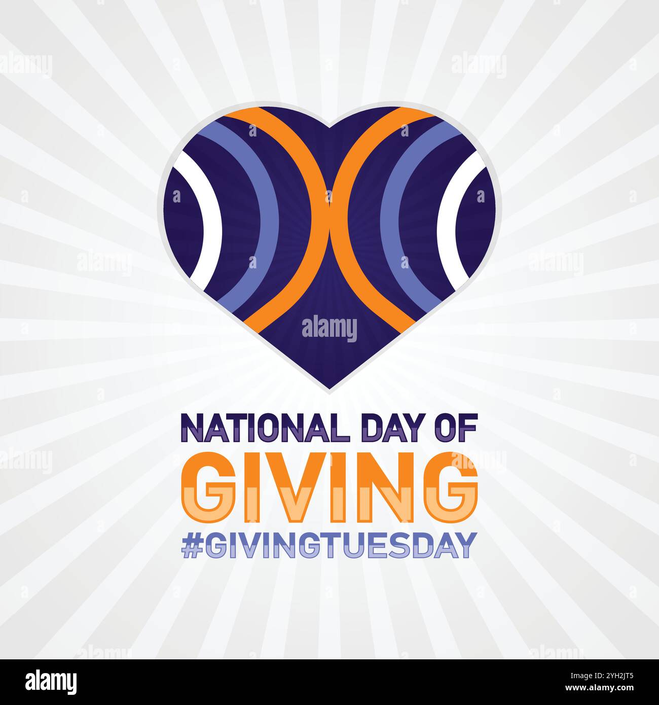 National Day Of Giving. Holiday concept. Template for background ...