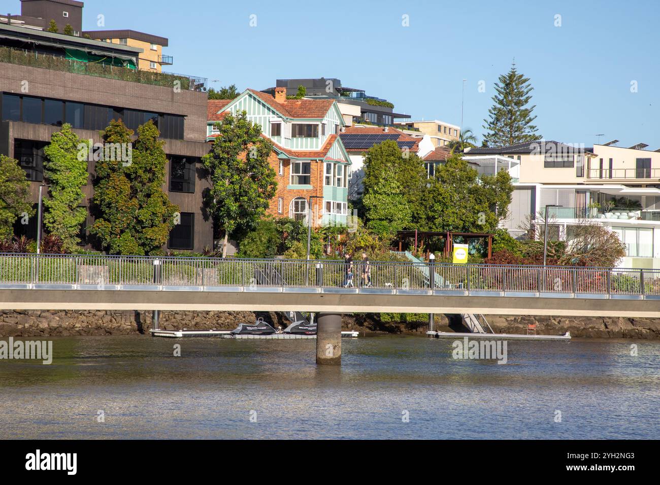 Brisbane, Queensland. 4th October 2024. New Farm Riverwalk. Credit ...