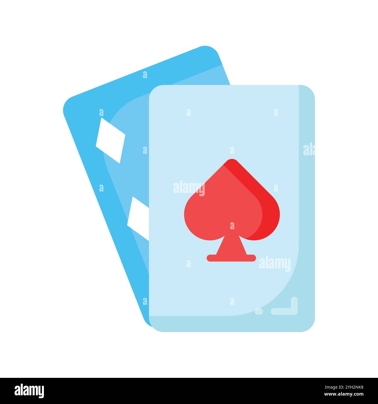 Check this beautifully designed icon of playing cards in trendy style ...