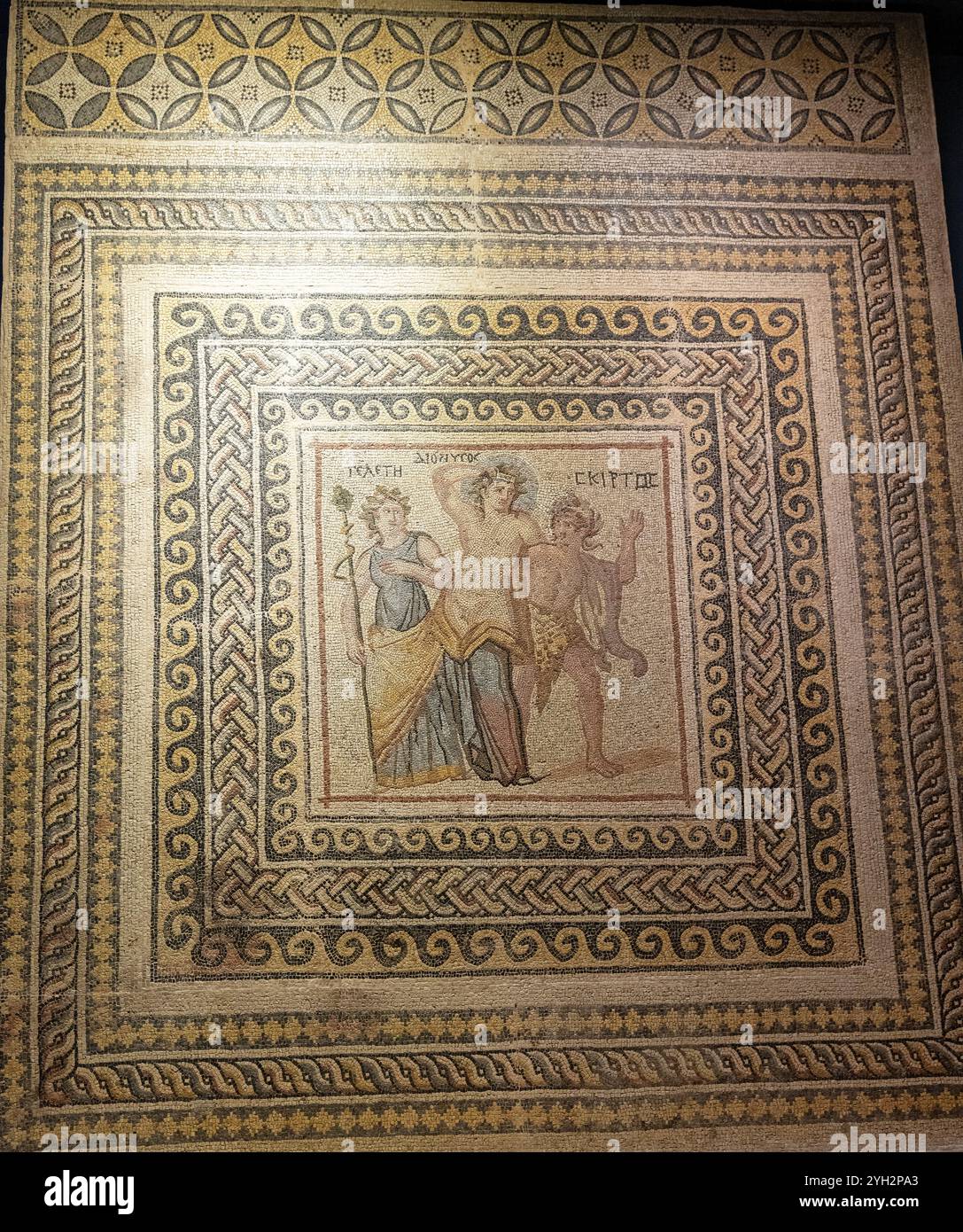 Dionysos zeugma mosaic museum gaziantep hi-res stock photography and ...