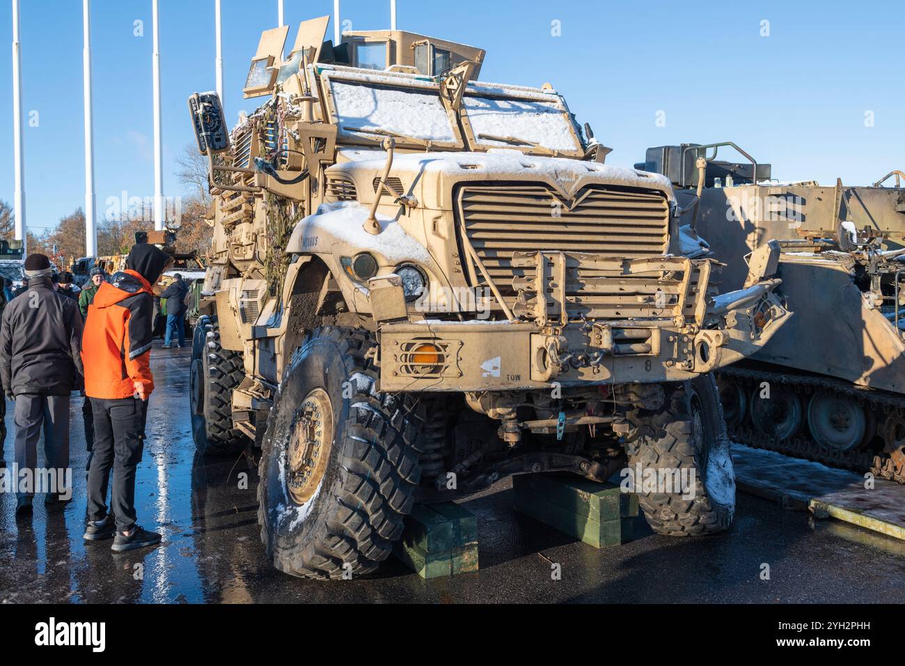 SAINT PETERSBURG, RUSSIA - NOVEMBER 04, 2024: American armored ...