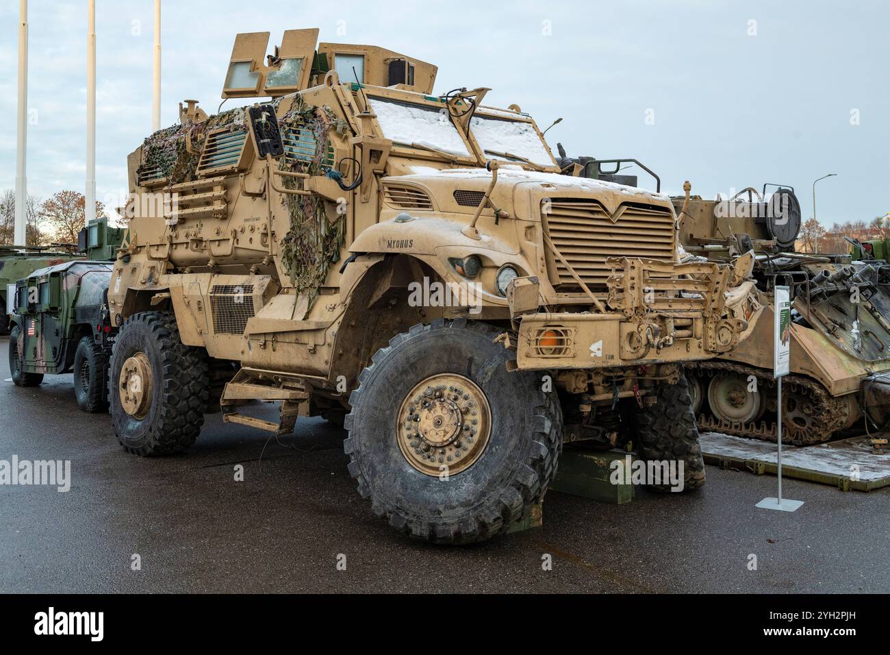 SAINT PETERSBURG, RUSSIA - NOVEMBER 05, 2024: American armored ...