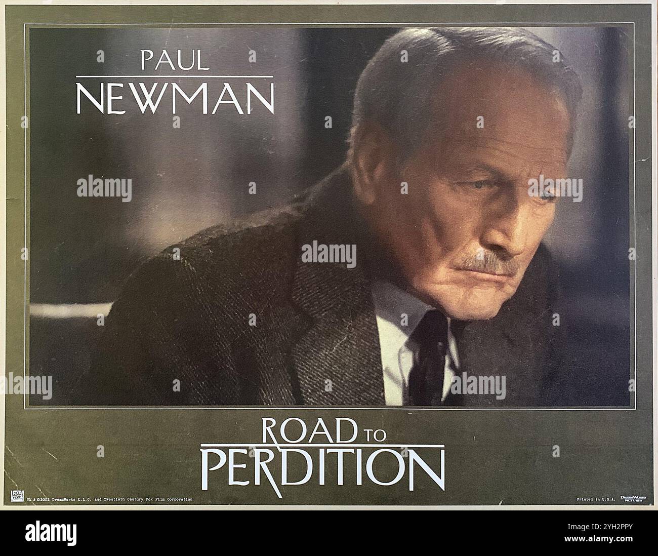 PAUL NEWMAN in ROAD TO PERDITION 2002 director SAM MENDES screenplay ...