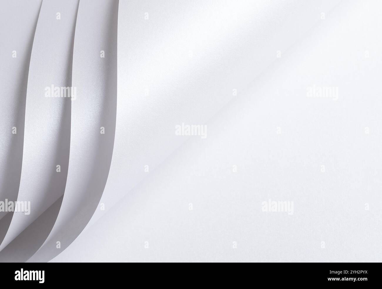 Glossy designer paper background with a pearl white gradient, featuring ...
