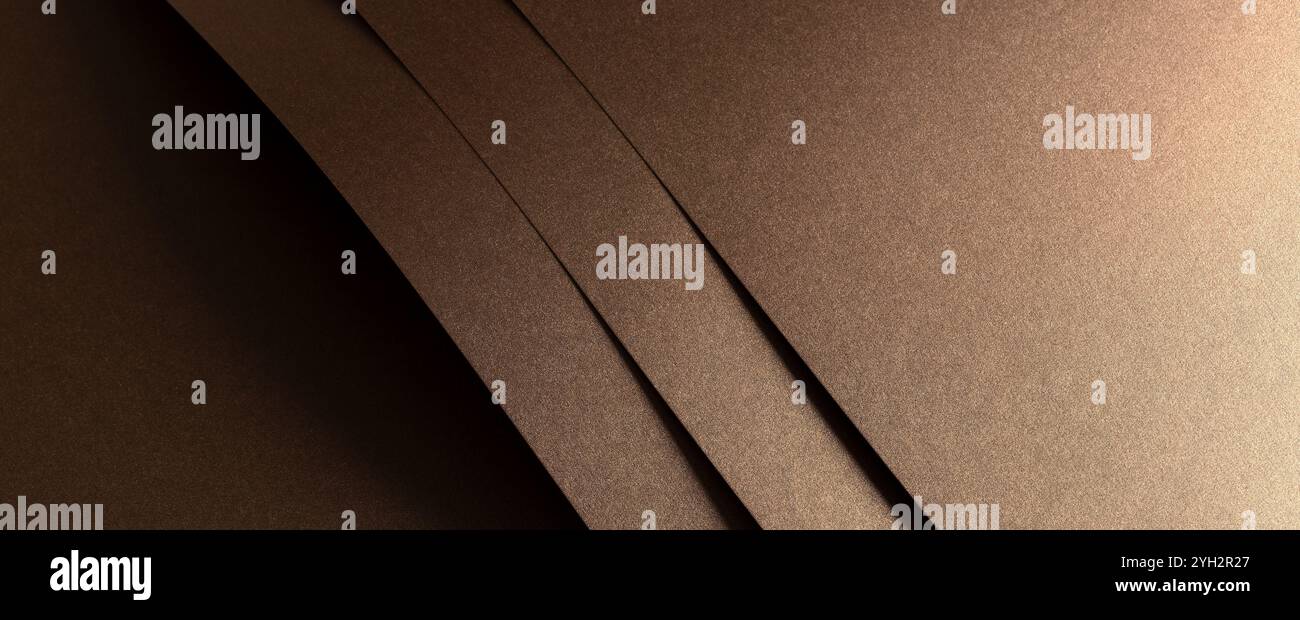 Glossy designer paper background in a long horizontal format with a ...