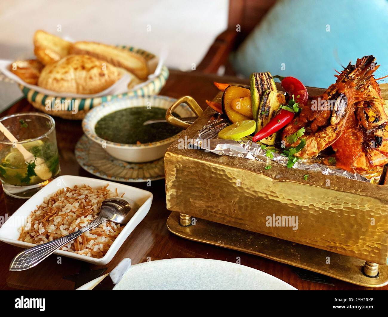Luxury seafood dish hi-res stock photography and images - Alamy