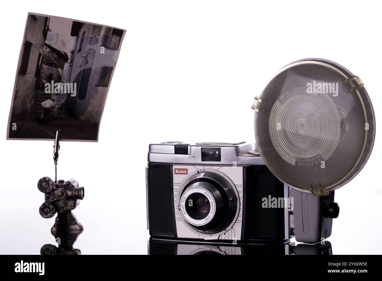 Gaziantep, Turkey. A camera from the 1950s. In the 1950s cameras began ...