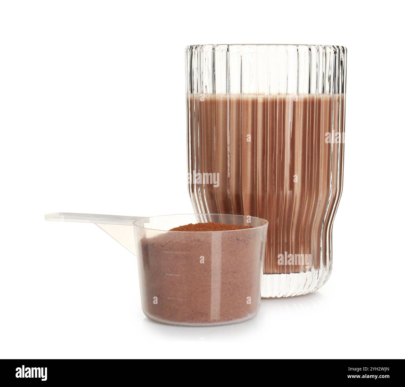 Protein powder scoop glass hi-res stock photography and images - Alamy