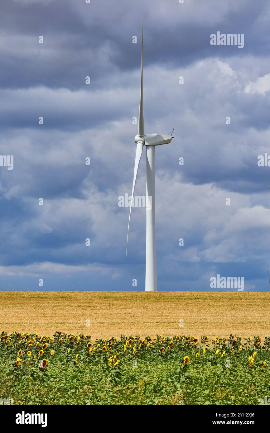 Nature and wind turbine hi-res stock photography and images - Alamy
