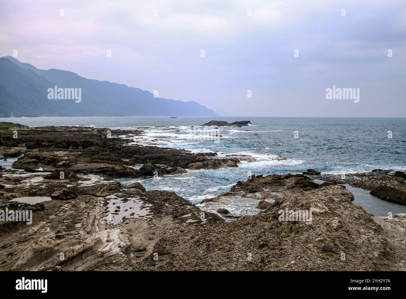 Rocky shoreline unique formations hi-res stock photography and images ...