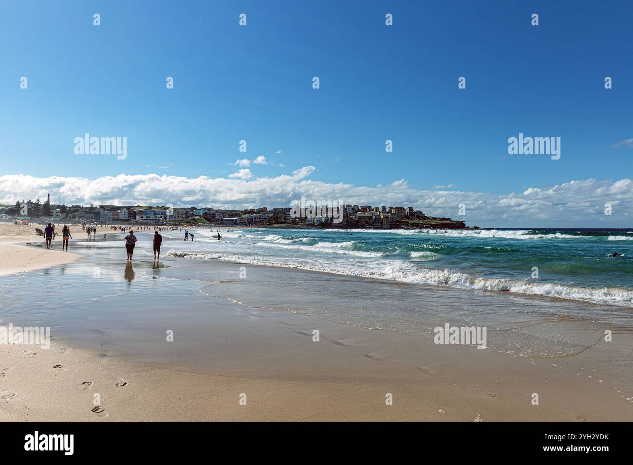 Bondi Beach on a Sunny Day Stock Photo - Alamy