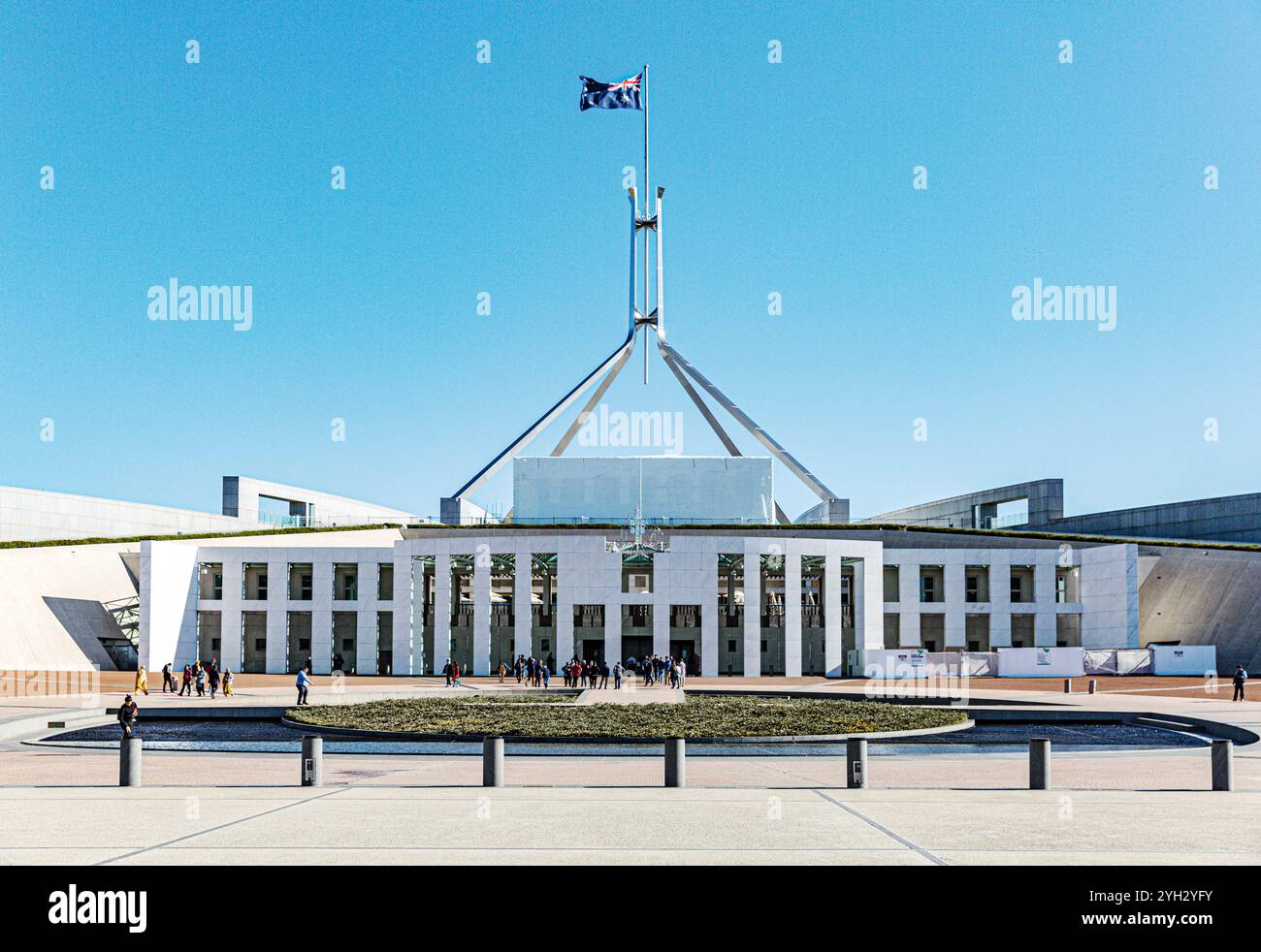 Australian Parliament House in Canberra Stock Photo - Alamy